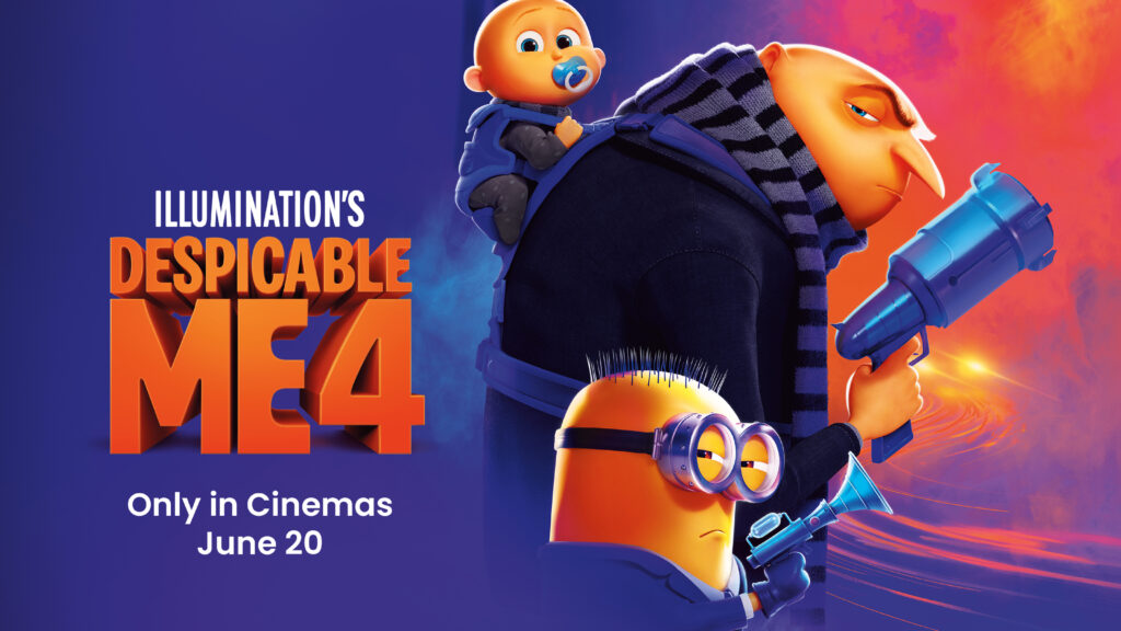 (CLOSED) Win 1 of 5 Family Passes to see Despicable Me 4 - ScreenScoop